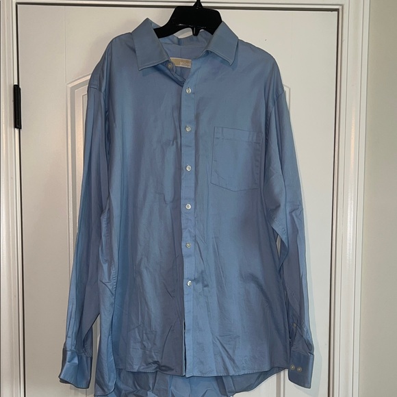 Michael Kors | Shirts | Mens Michael Kor Blue Dress Shirt | Poshmark